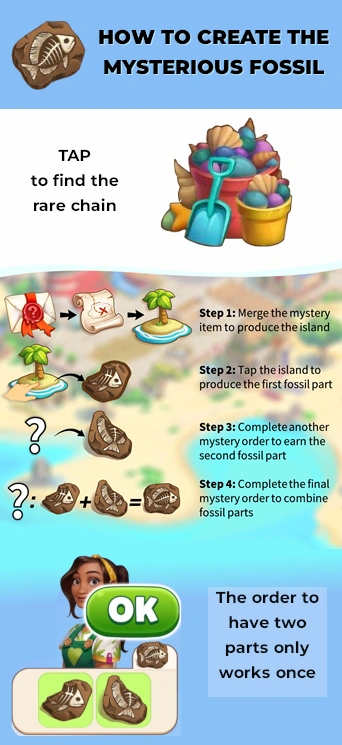 Travel Town Mysterious Fossil | Guide